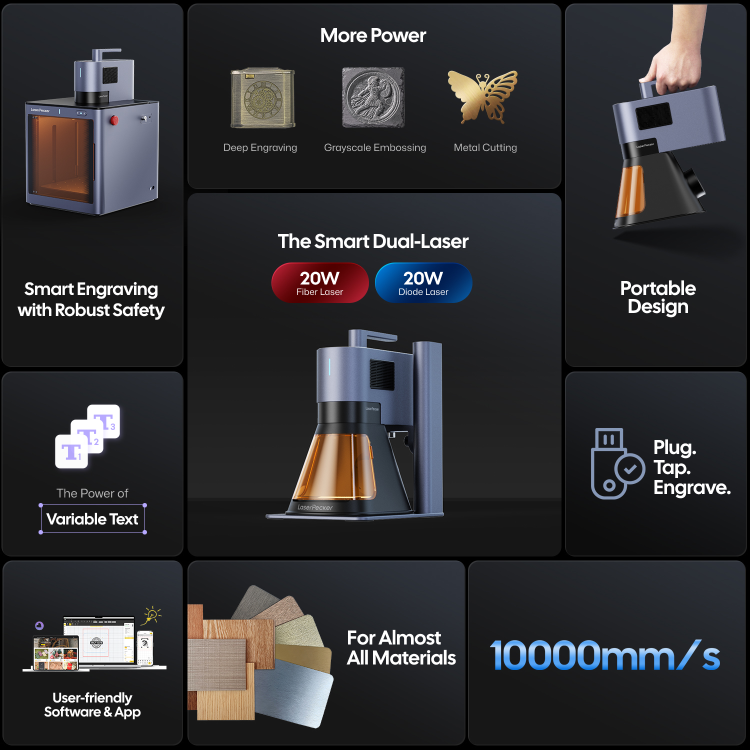 Laser Engravers and Cutters | LaserPecker Machines